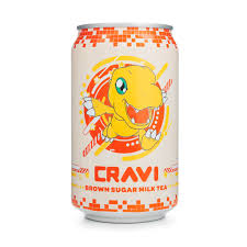 Cravi Digimon Brown Sugar Milk Tea – Munchiz