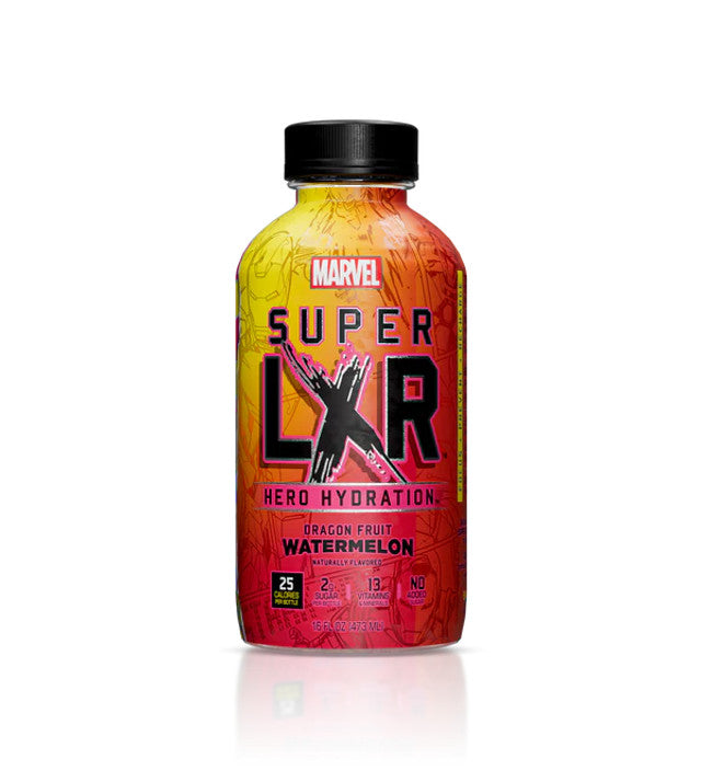 Marvel Super LXR Hero Hydration Dragon Fruit Watermelon 473ml Arizona ...